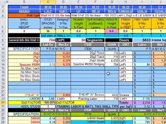 The Complete Drywall Estimating Template